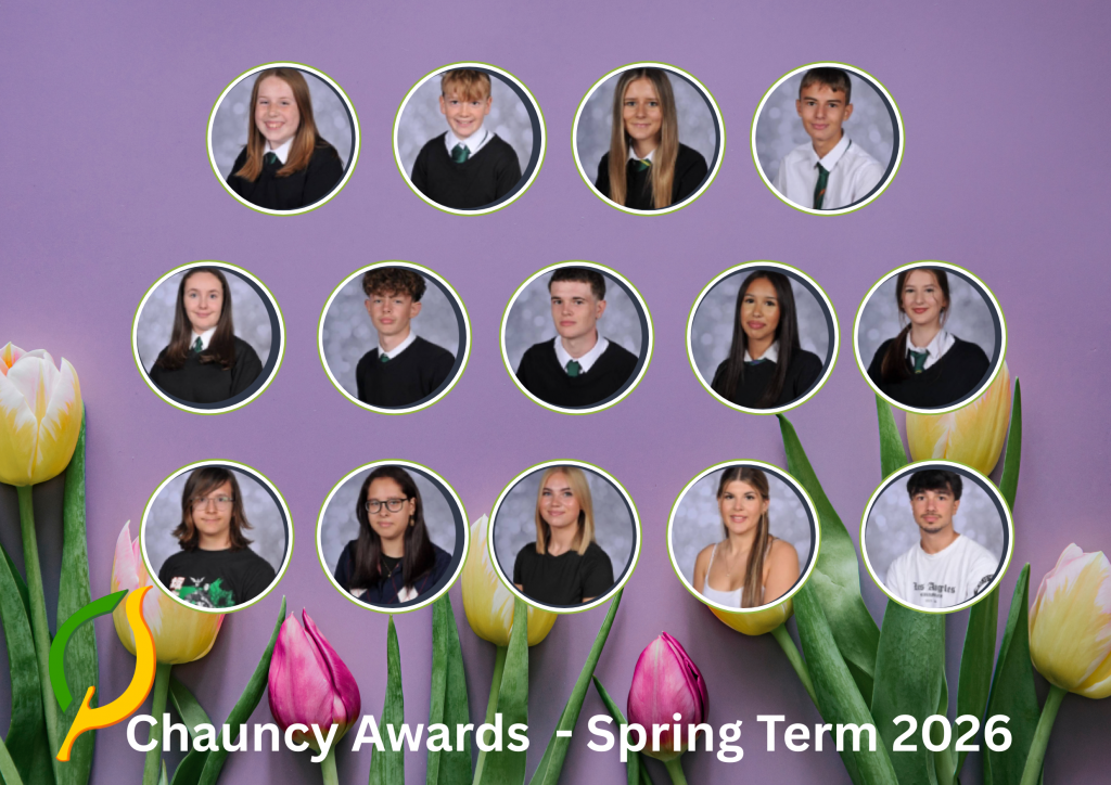 Chauncy Awards Spring Term 2026 - Chauncy School